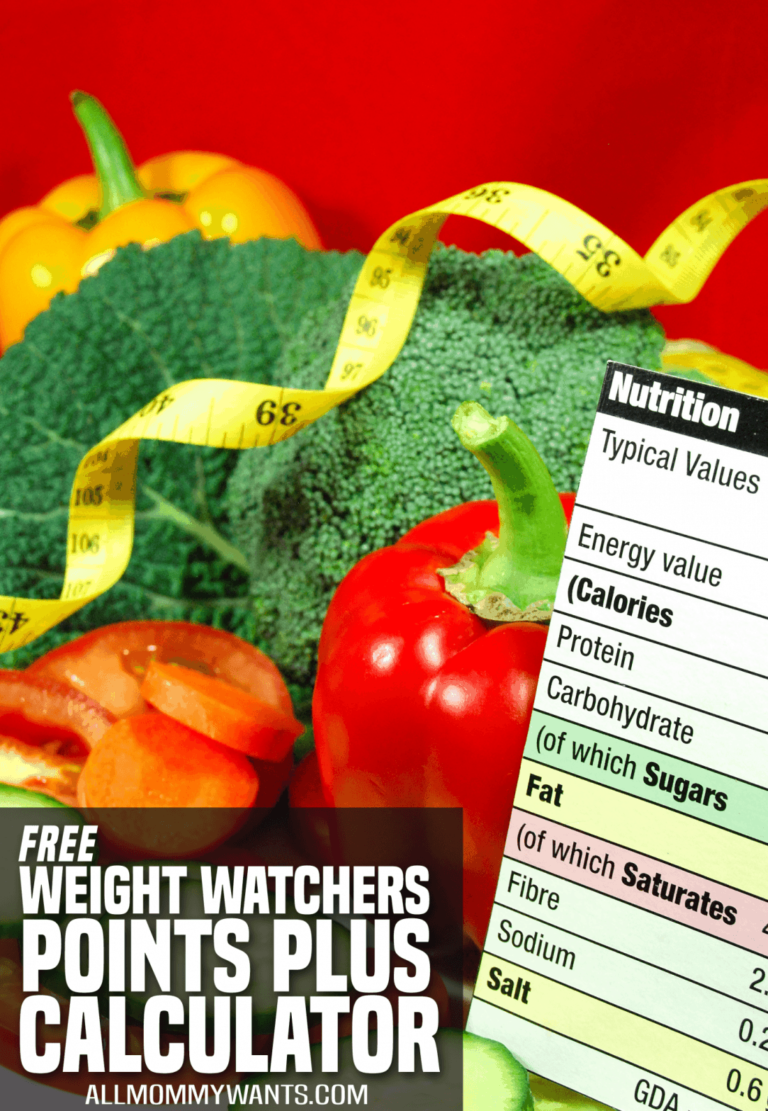 Free Weight Watchers Points Plus & SmartPoints Calculators - Life She Has