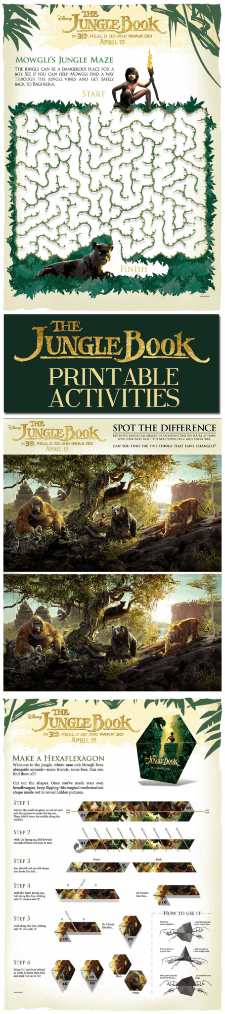 The Jungle Book Printables - Life She Has