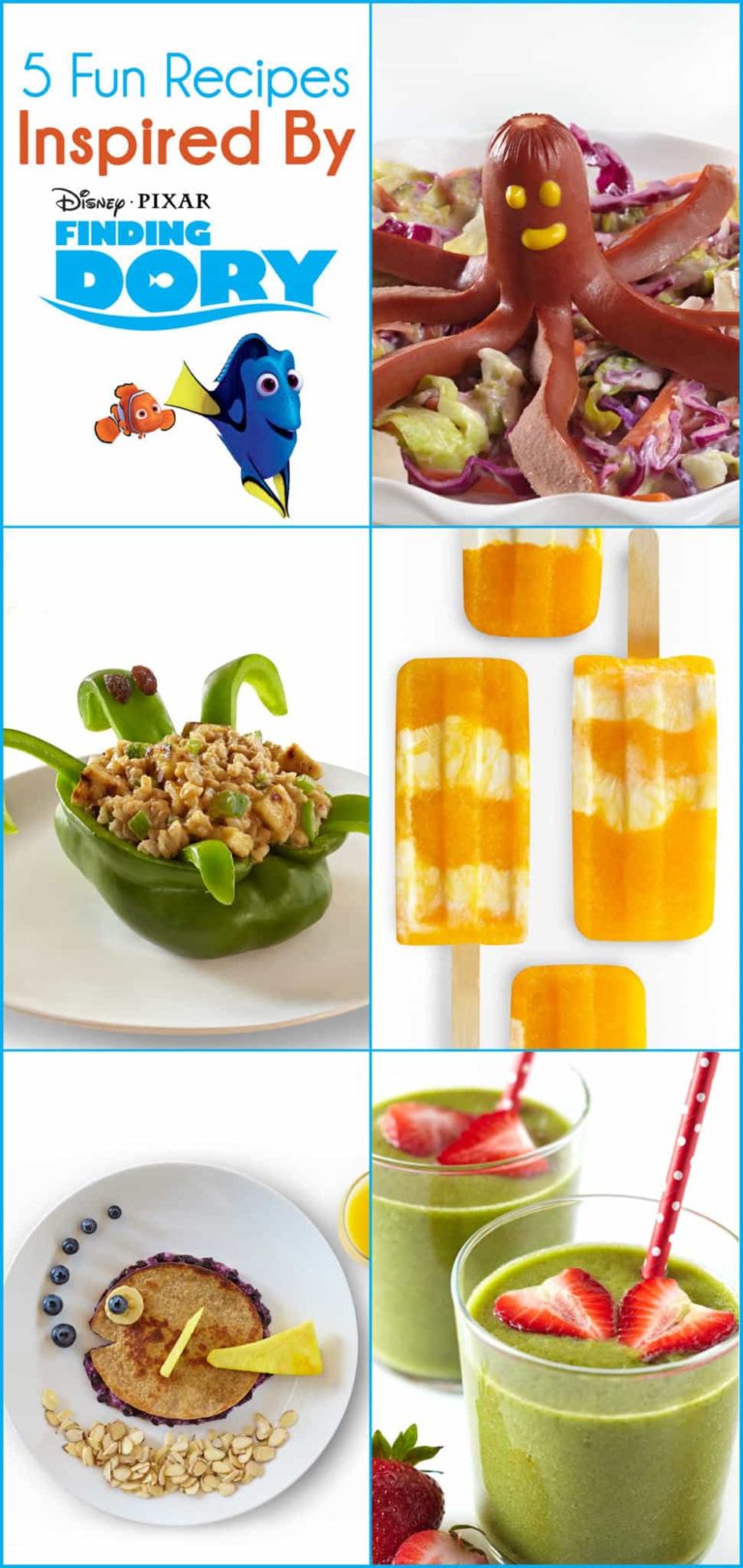 5 Recipes Kids Will Love Inspired By Disney's Finding Dory - Life She Has