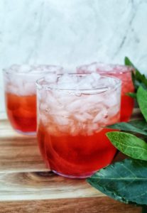 Red Mermaid Lemon Drop Summer Cocktail - Life She Has