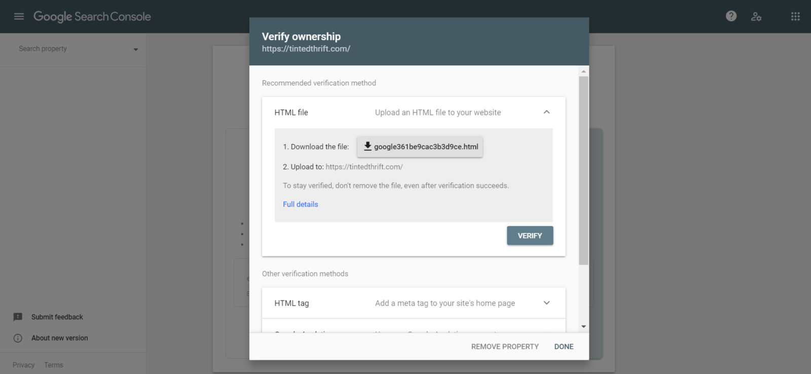 How To Add Your Site To Google Search Console - Life She Has