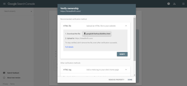 How To Add Your Site To Google Search Console - Life She Has