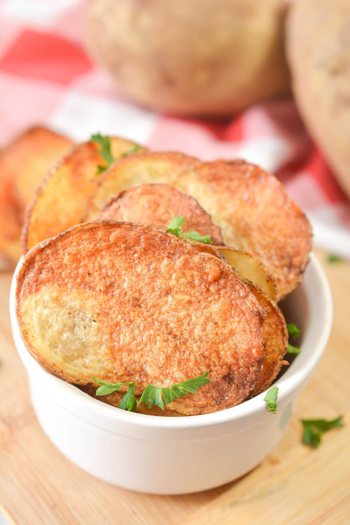 Sliced Baked Potatoes - Life She Has