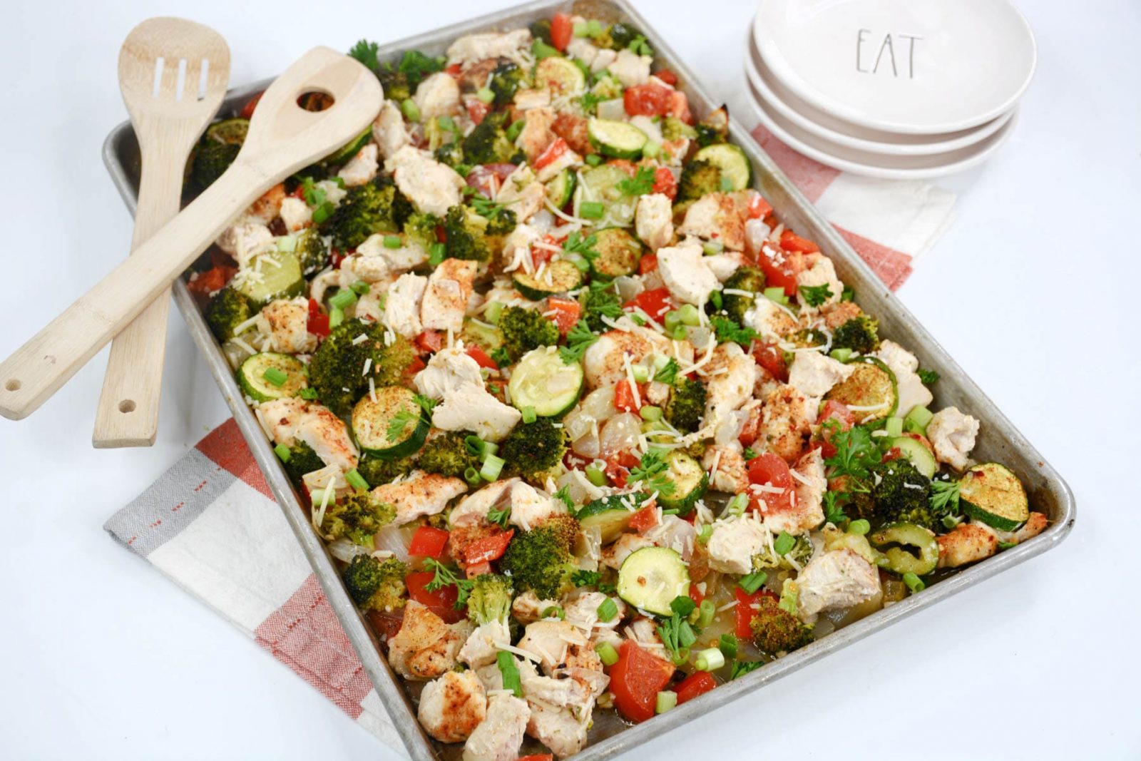 Roasted Chicken and Veggies - Life She Has